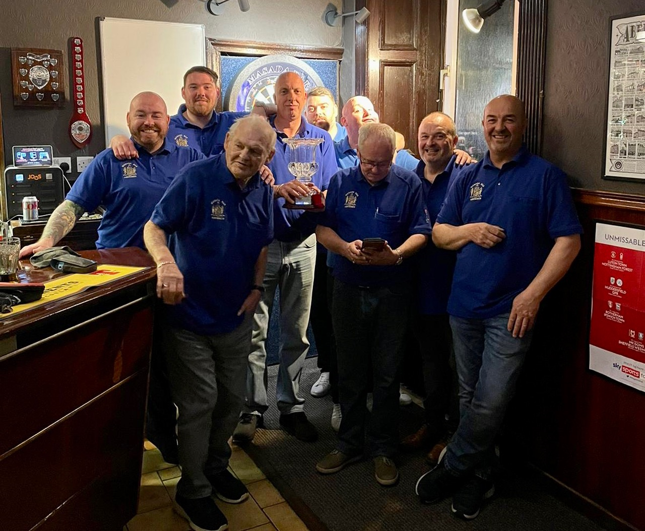 Masada beat Kings Bar 10 - 2 to keep a 100% winning start